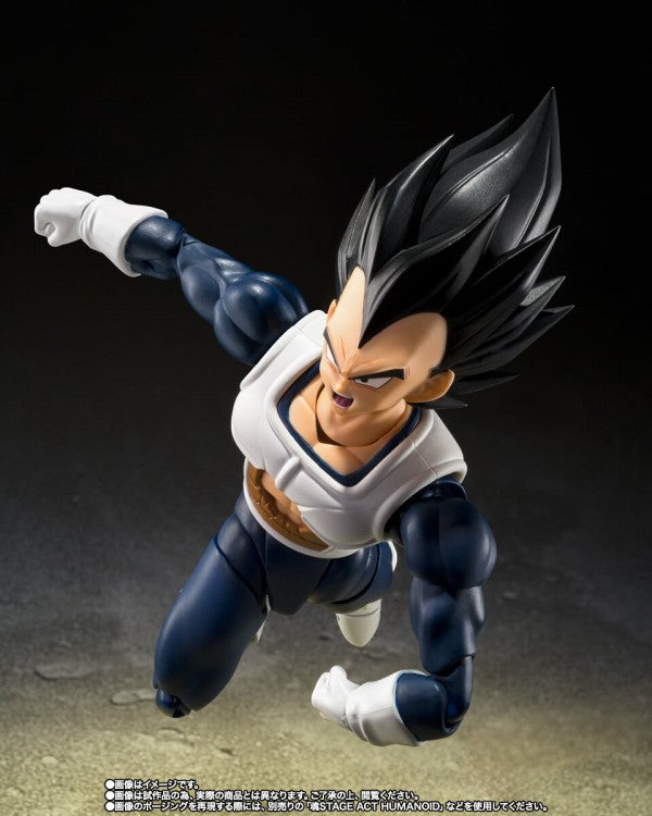 DRAGON BALL Z - S.H.FIGUARTS - VEGETA (OLD BATTLE CLOTHES) – Let's Collect