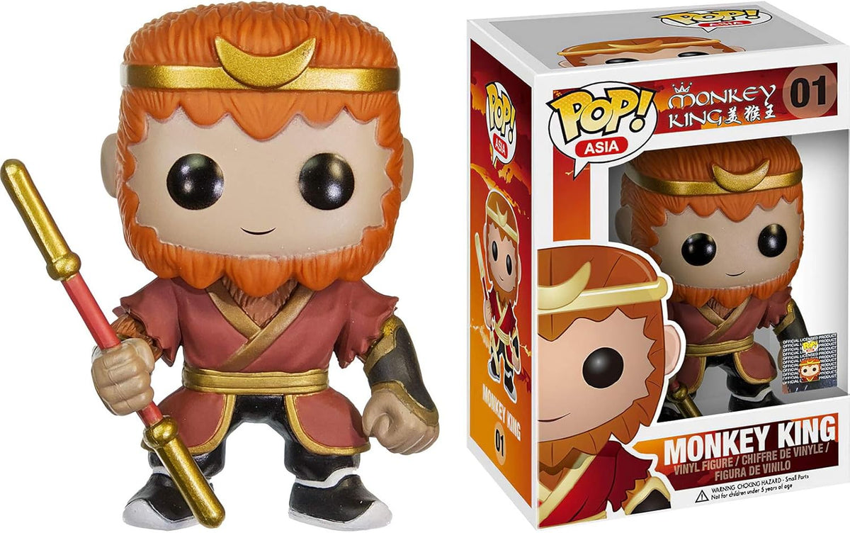 FUNKO POP! POP ASIA: MONKEY KING #01 WITH PROTECTOR – Let's Collect